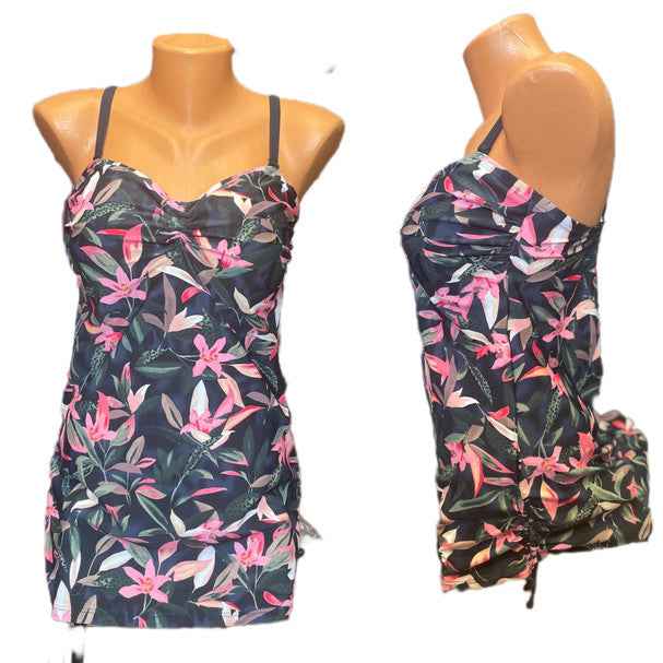 Tankini Milano Missya Pink Flowers - Jolingerie